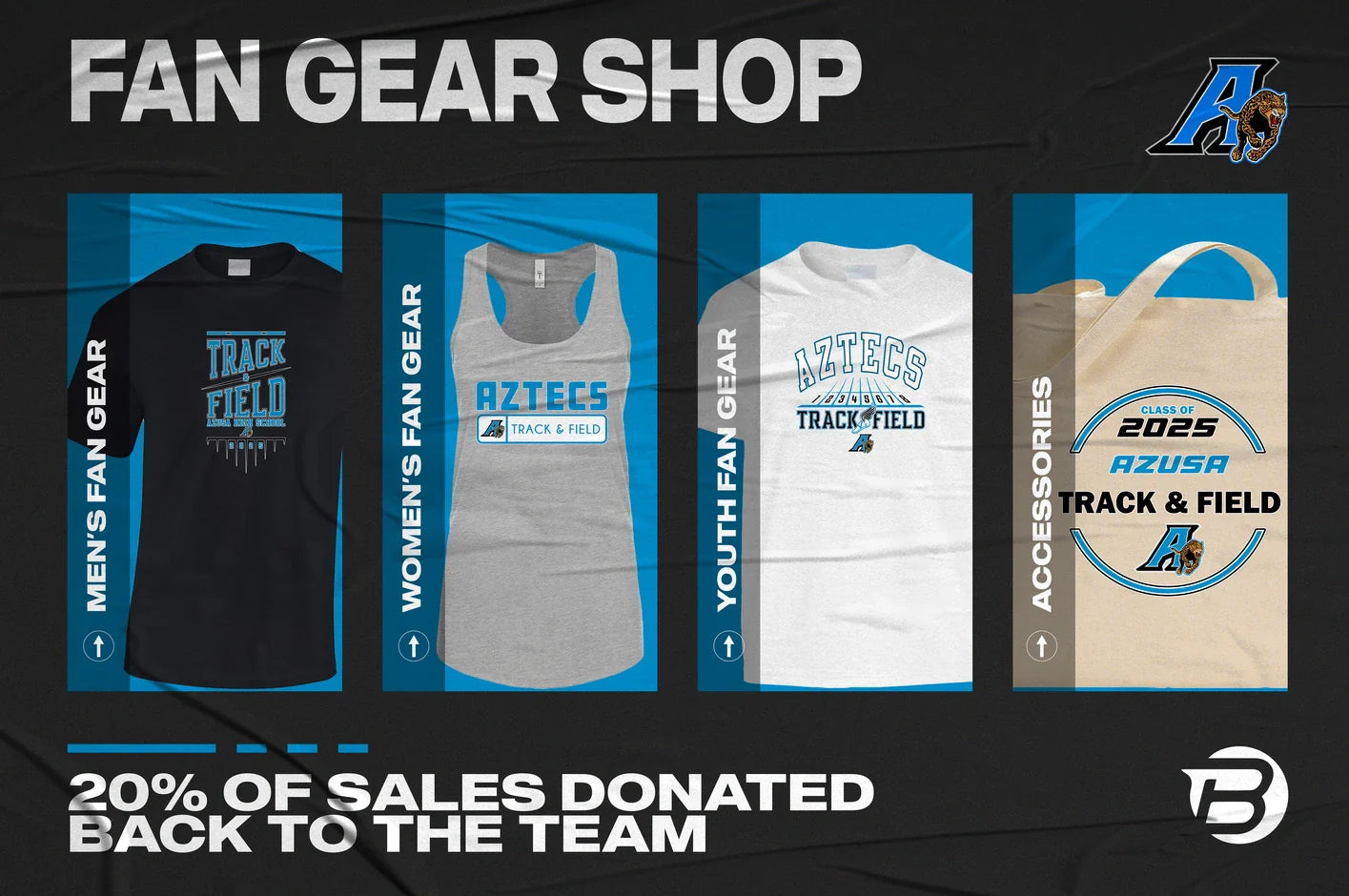 Azusa HS Track & Field Fan Store – Blast Team Stores