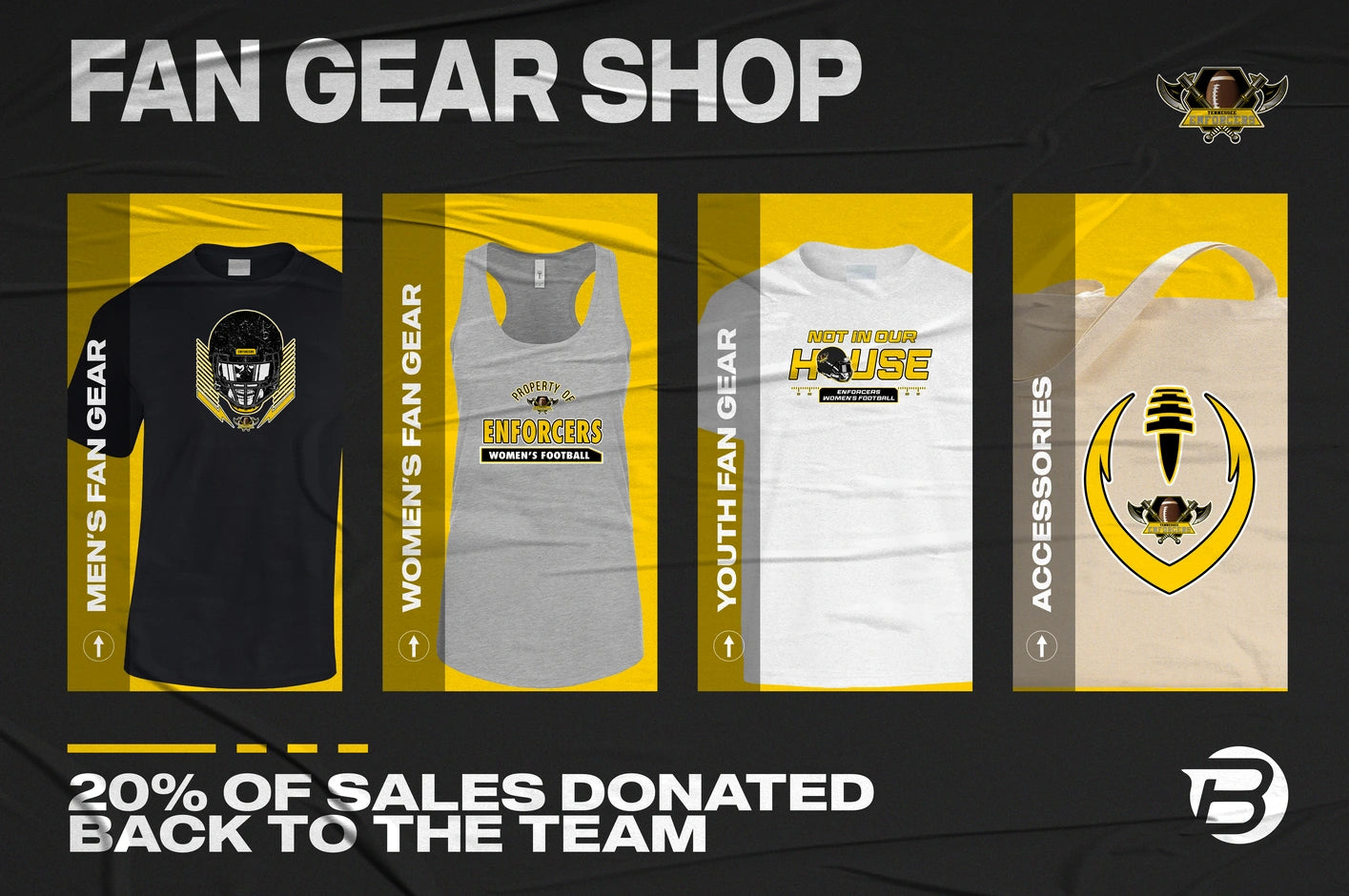 Tennessee Enforcers Womens Football Fan Store – Blast Team Stores