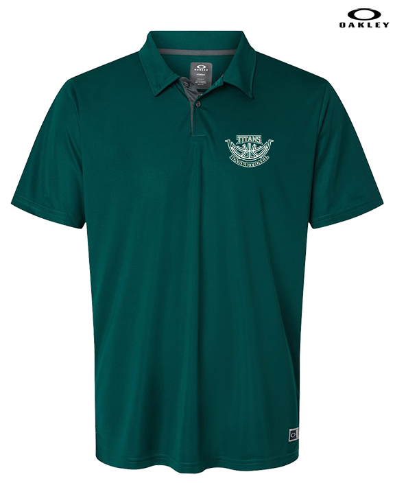 Poway HS Girls Basketball Outline v2 - Mens Oakley Polo – Blast Team Stores
