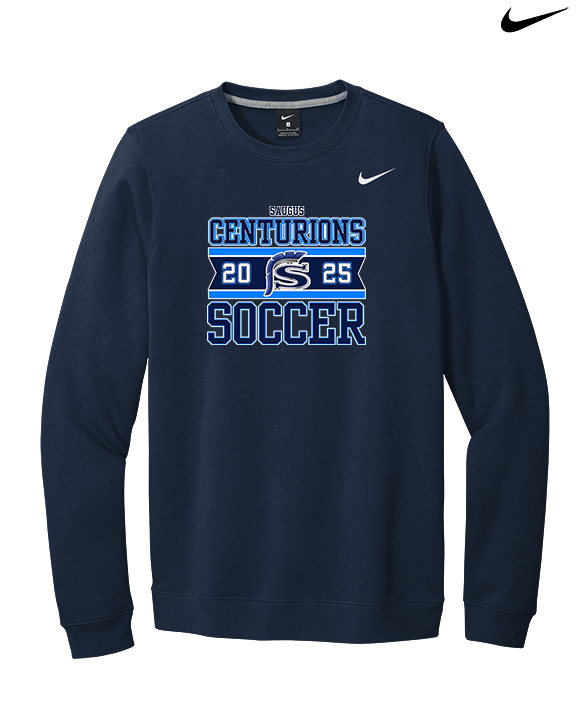 Saugus HS Girls Soccer Stamp - Mens Nike Crewneck – Blast Team Stores