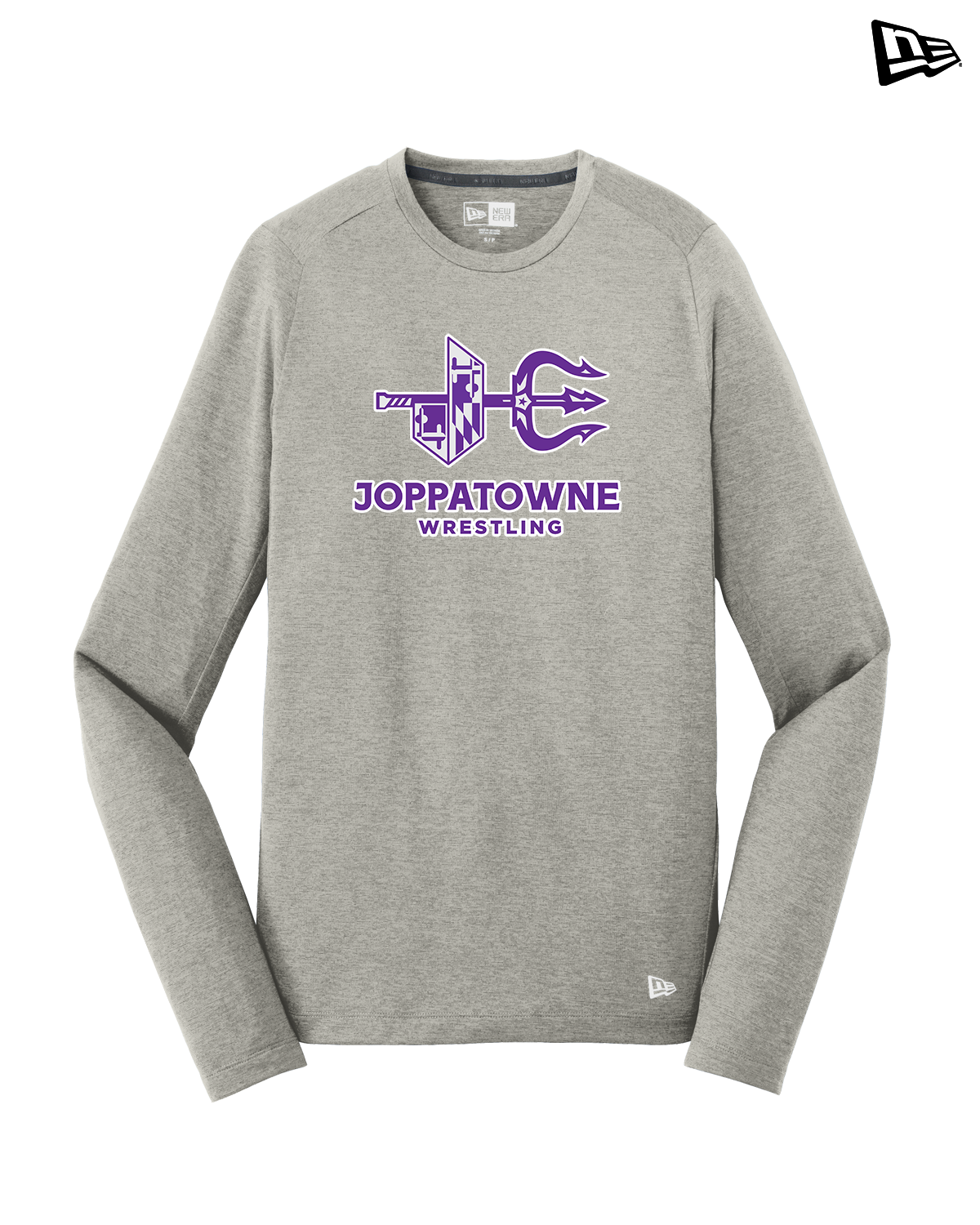Joppatowne HS Wrestling Logo - New Era Long Sleeve Crew – Blast Team Stores