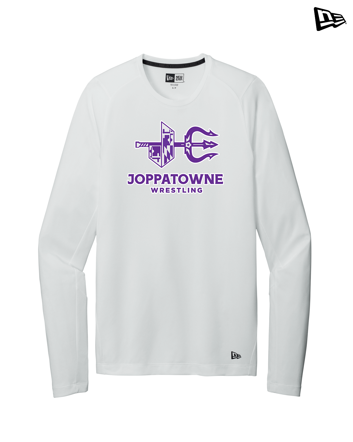 Joppatowne HS Wrestling Logo - New Era Long Sleeve Crew – Blast Team Stores