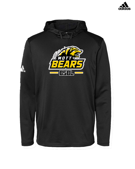 Mott Community College Baseball Logo Full BSBL - Mens Adidas Hoodie ...