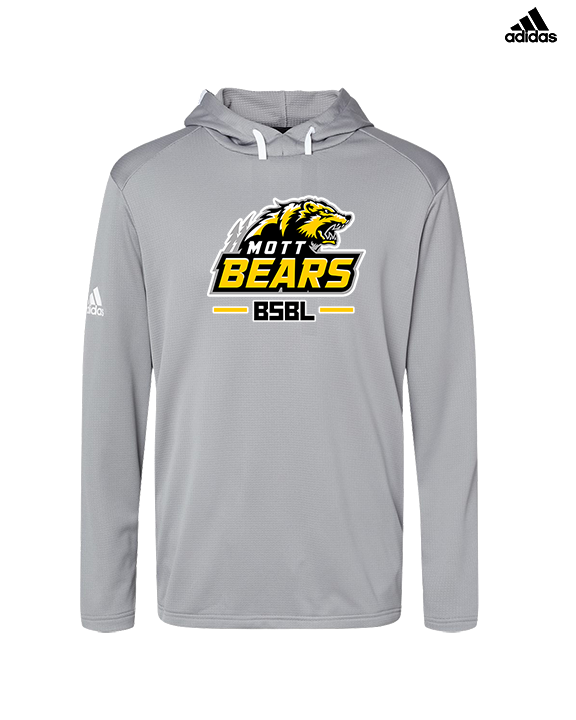 Mott Community College Baseball Logo Full BSBL - Mens Adidas Hoodie ...
