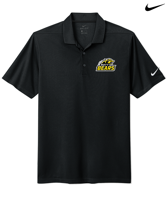 Mott Community College Baseball Logo Full Logo - Nike Polo – Blast Team ...