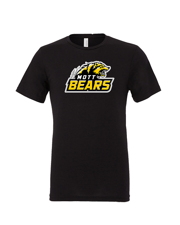 Mott Community College Baseball Logo Full Logo - Tri-Blend Shirt ...