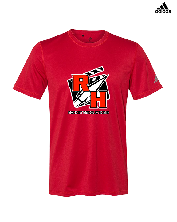 Rose Hill HS Rocket Productions - Mens Adidas Performance Shirt – Blast ...